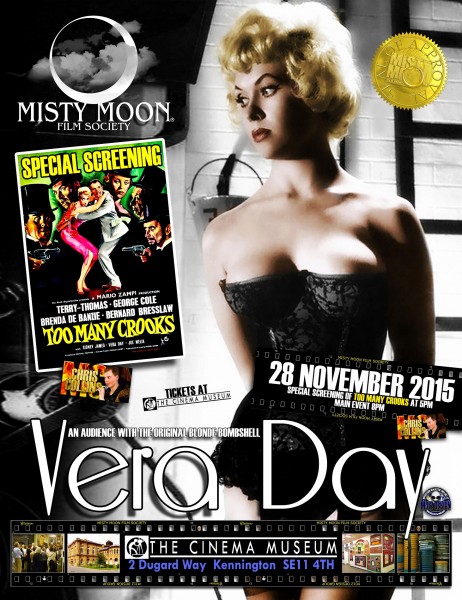 The Misty Moon Film Society Presents An Audience With Vera Day The Cinema Museum London